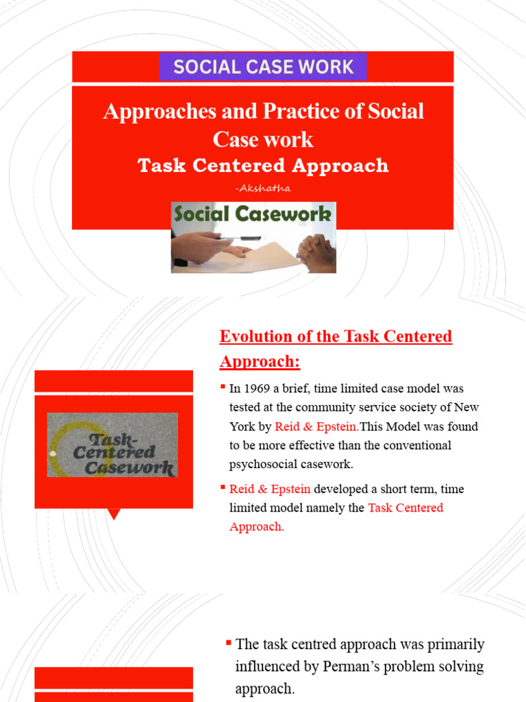 TCA Social Case Work | PDF | Social Work | Psychosocial