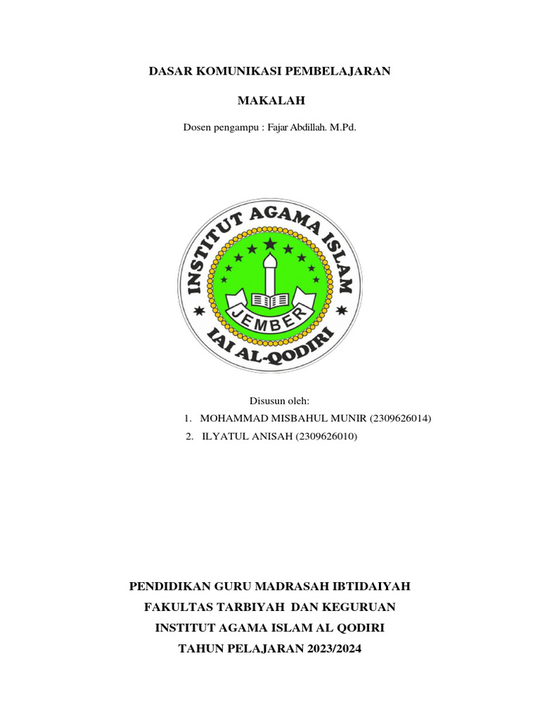 Microteaching - Kel 6 | PDF