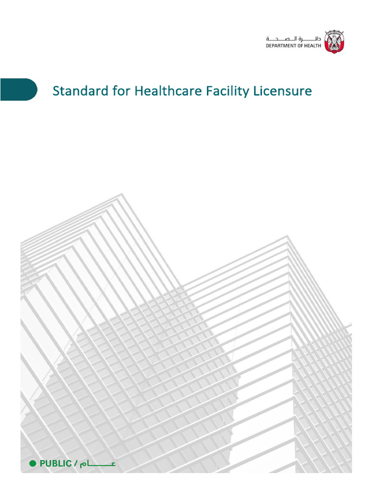 Healthcare Facility Licensure Standards | PDF | Pharmacist | Health Care