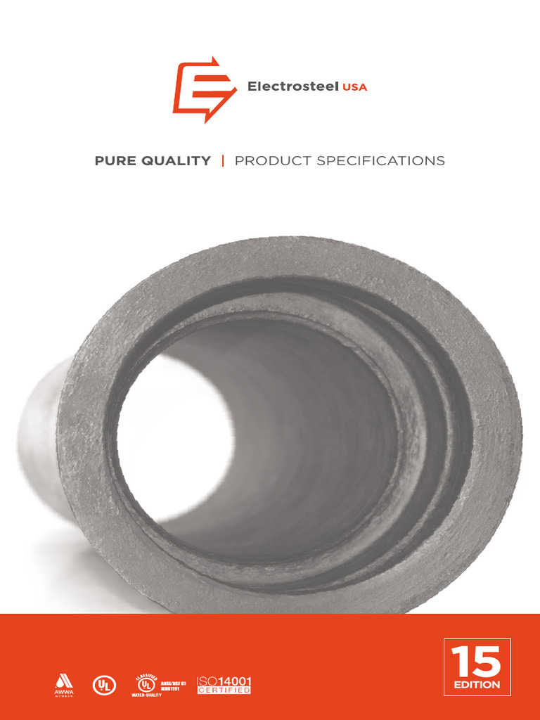 EUSA Specifications Sll Products | PDF | Pipe (Fluid Conveyance) | Building Materials