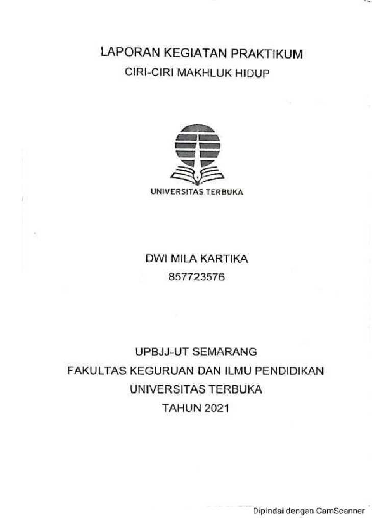 LKP - Gerak Pada Tumbuhan | PDF