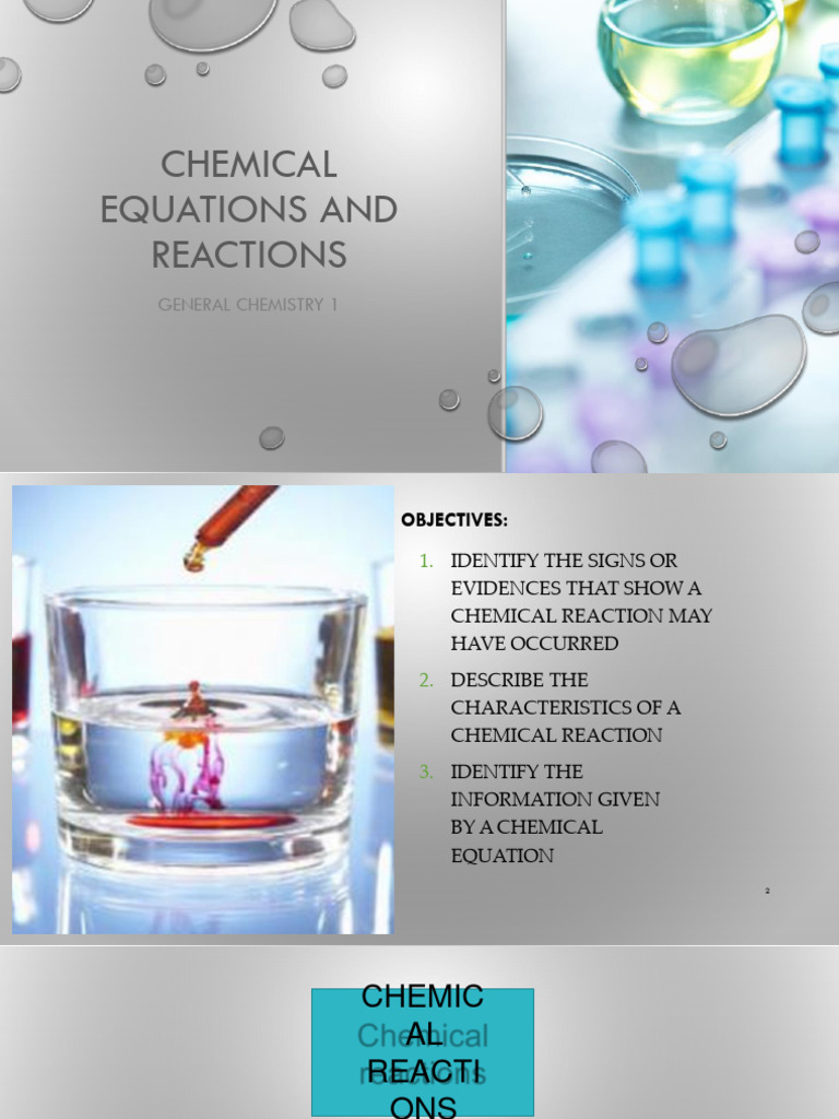 Gen Chem 1 Chem Reactions | PDF | Chemical Reactions | Solubility