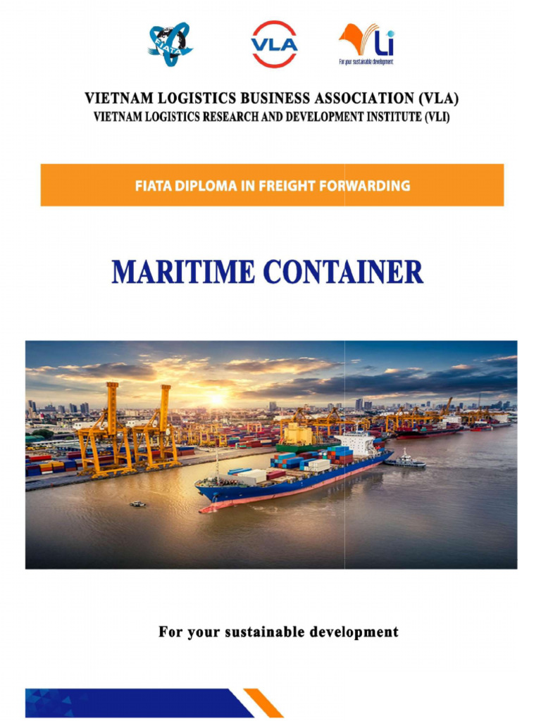Mannual - M03 - Maritime Containers 2021 | PDF