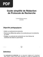 Modèle de PROTOCOLE DE RECHERCHE | PDF | Science