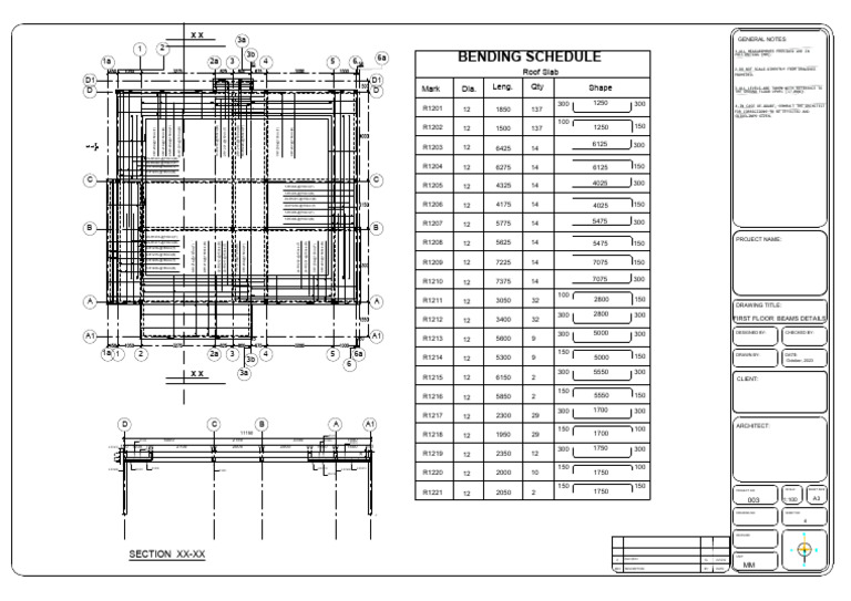 Roof Slab Details 2 | PDF