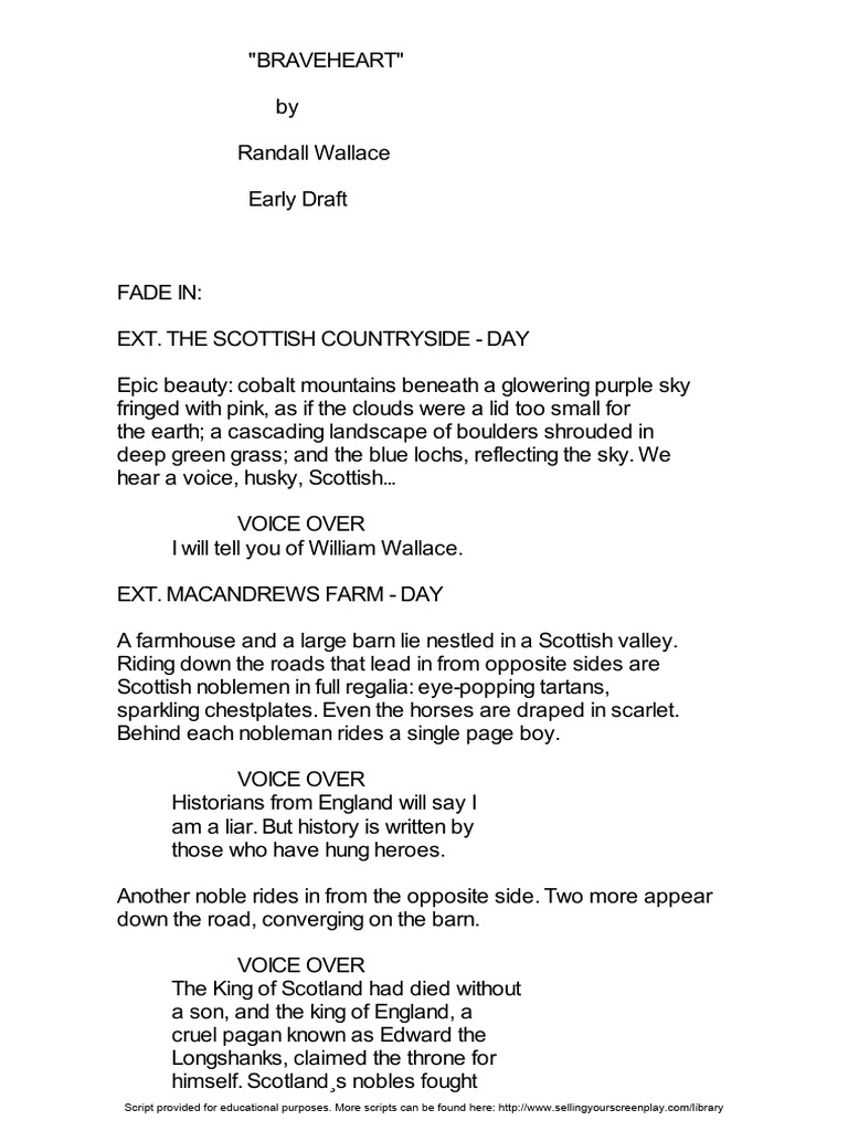 Braveheart | PDF