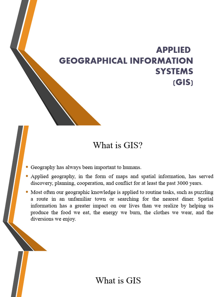 Gis 1 | PDF | Geographic Information System | Databases