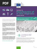 MDCG 2021-14: IVDR Code Guidance | PDF | Infection | Genetic Disorder