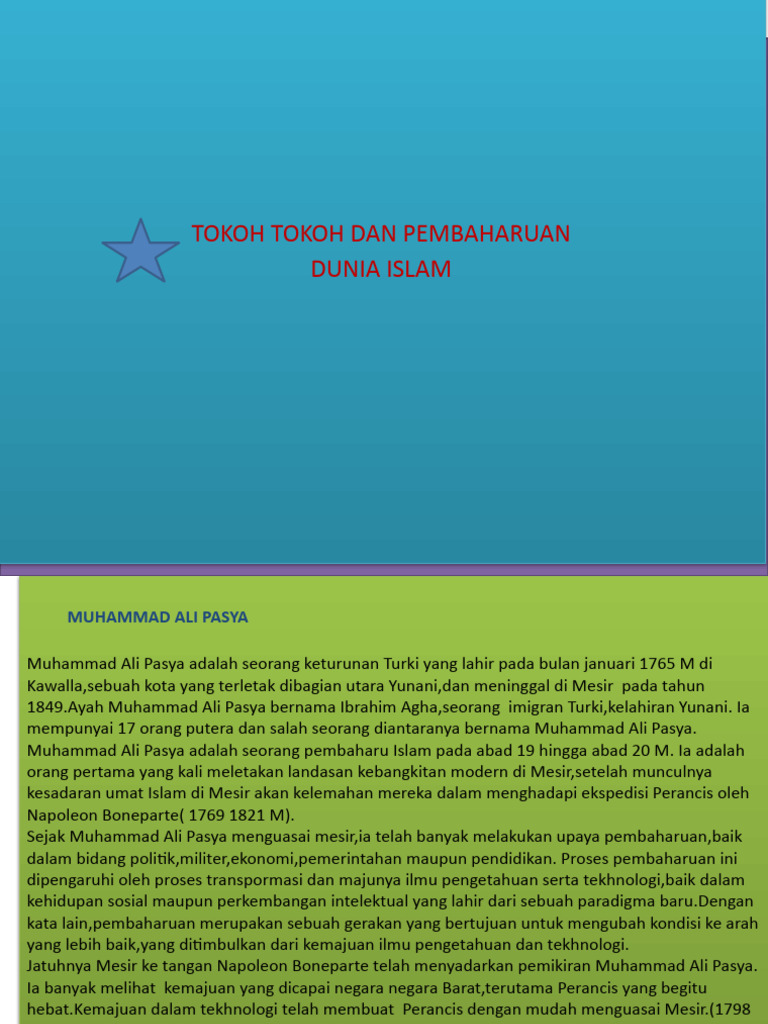 Tokoh Pembaharuan Islam Abad 19-20 | PDF | Agama & Spiritualitas | Klasik