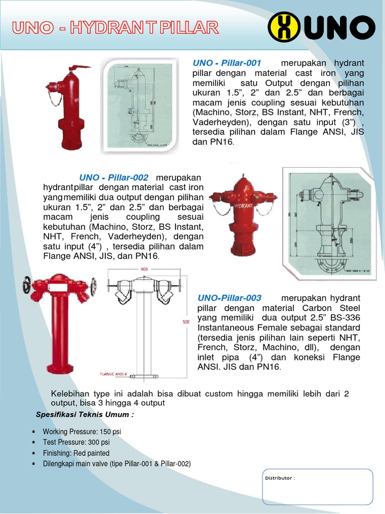 UNO - Hydrant Pillar | PDF