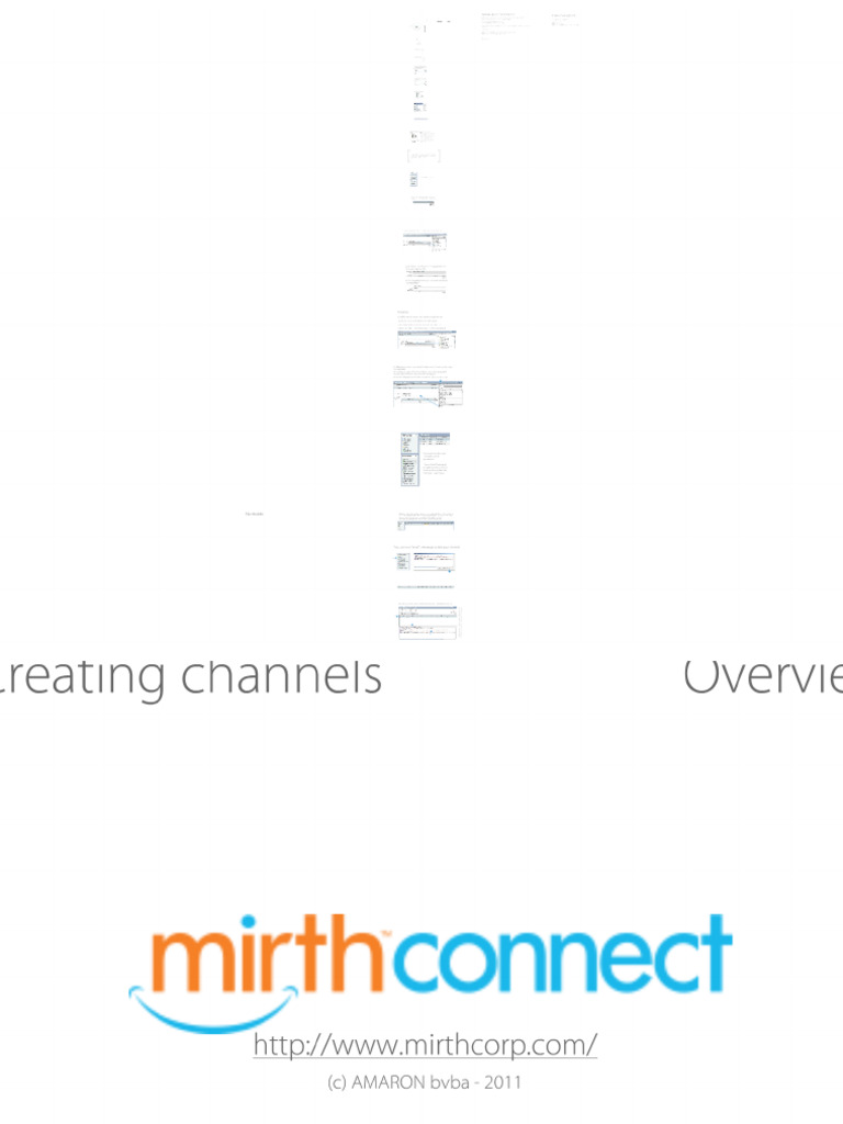 Mirth Connect Tutorial | PDF