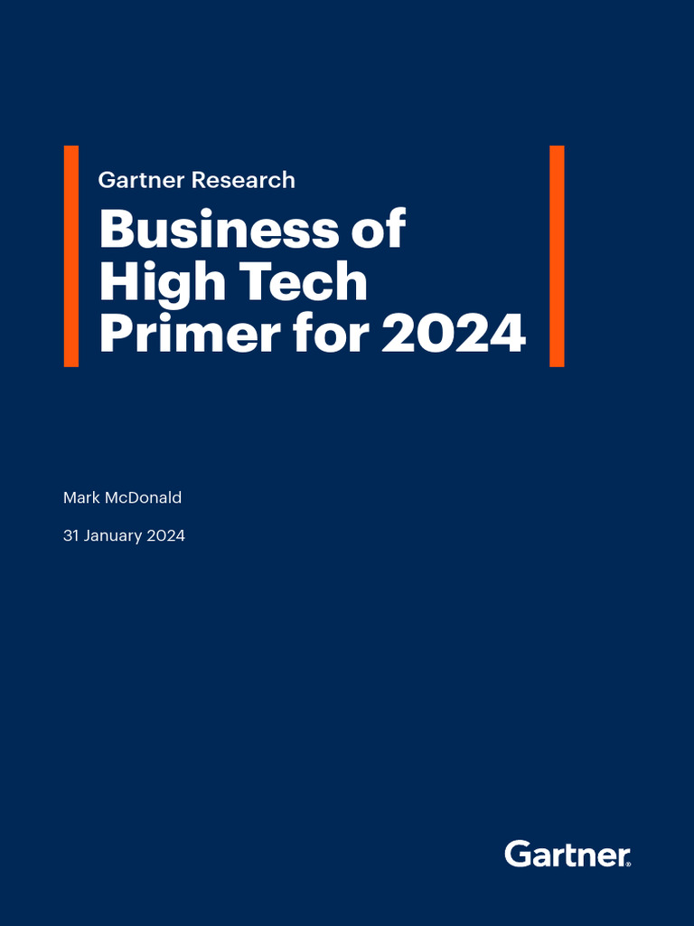 Business of High Tech Primer 2024 | PDF | Business Model | Innovation