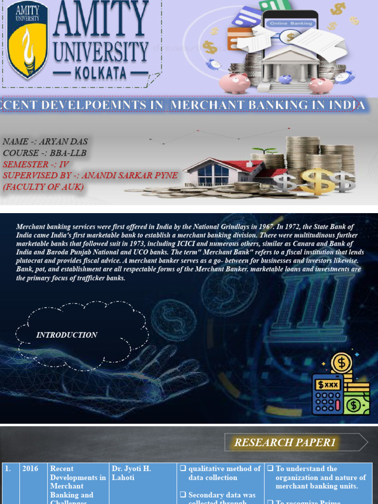 Presentation Fiba Aryan Das | PDF | Banks | Securities (Finance)