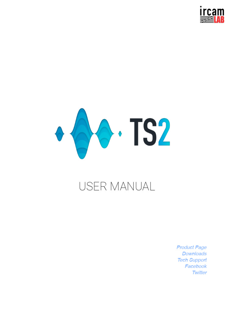 IrcamLab TS2 Manual | PDF | Spectral Density | Decibel