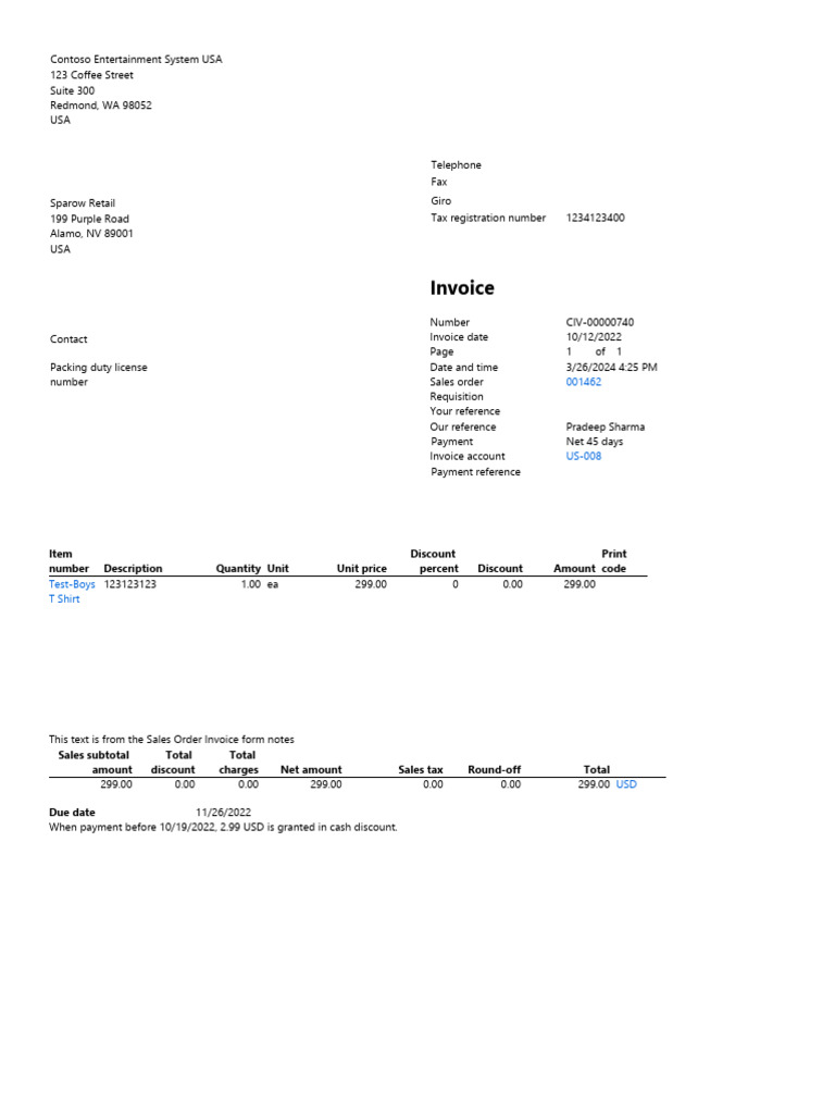 Show Invoice | PDF | Invoice | Economies