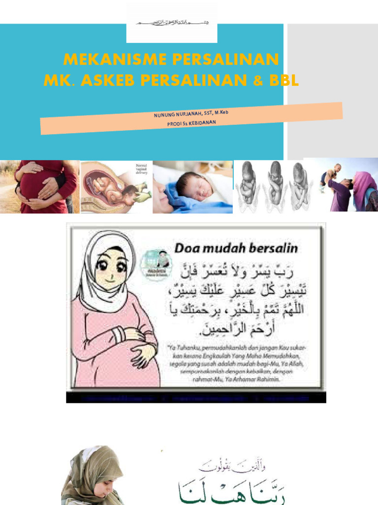 Materi Mekanisme Persalinan | PDF