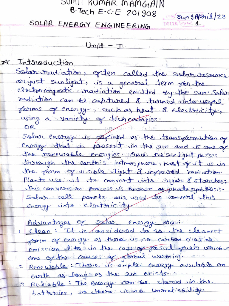 Solar Engineering | PDF | Science & Mathematics