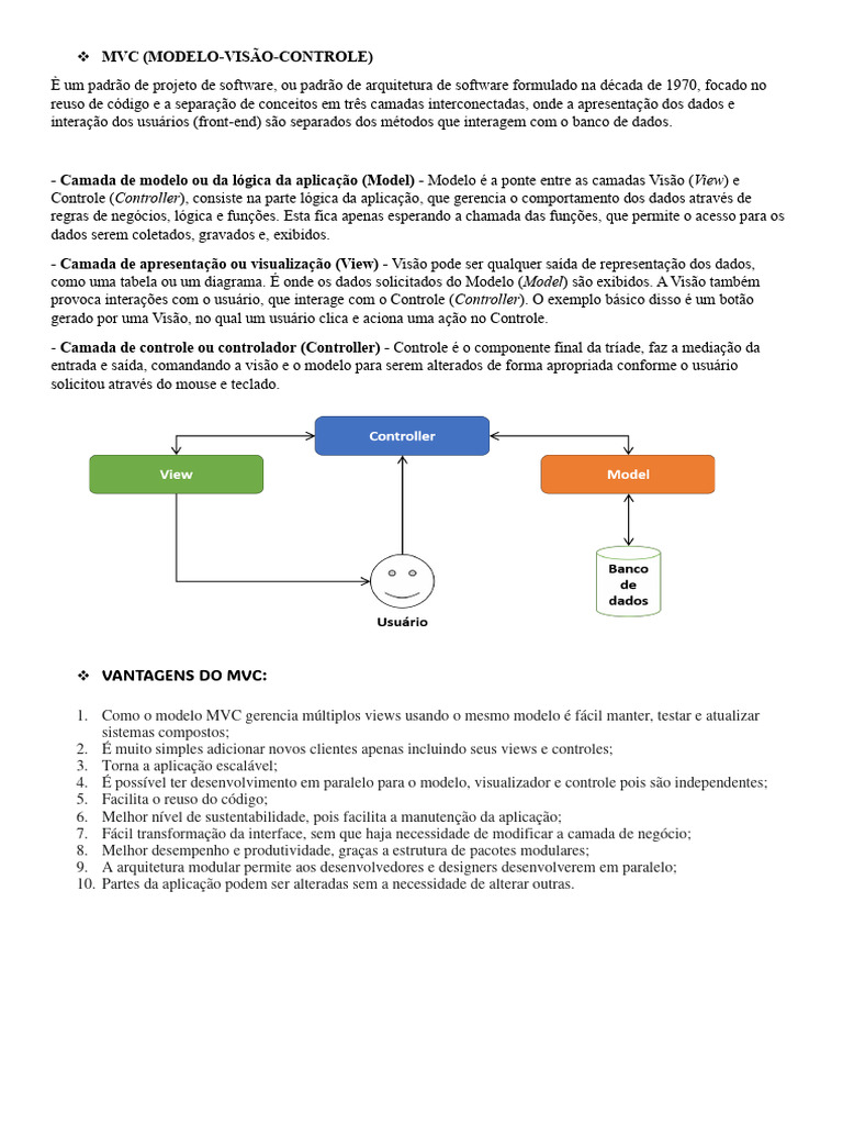 TPC de MSI - MVC (Modelo Visao e Controle) | PDF | Model-View ... TPC de MSI - MVC (Modelo Visao e Controle) | PDF | Model-View ...
