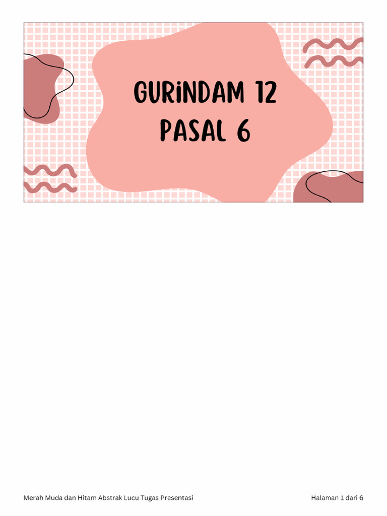 Gurindam 12 | PDF
