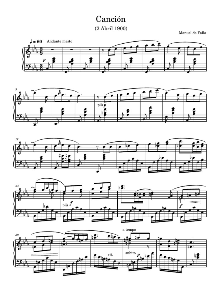 Cancion de Falla | PDF