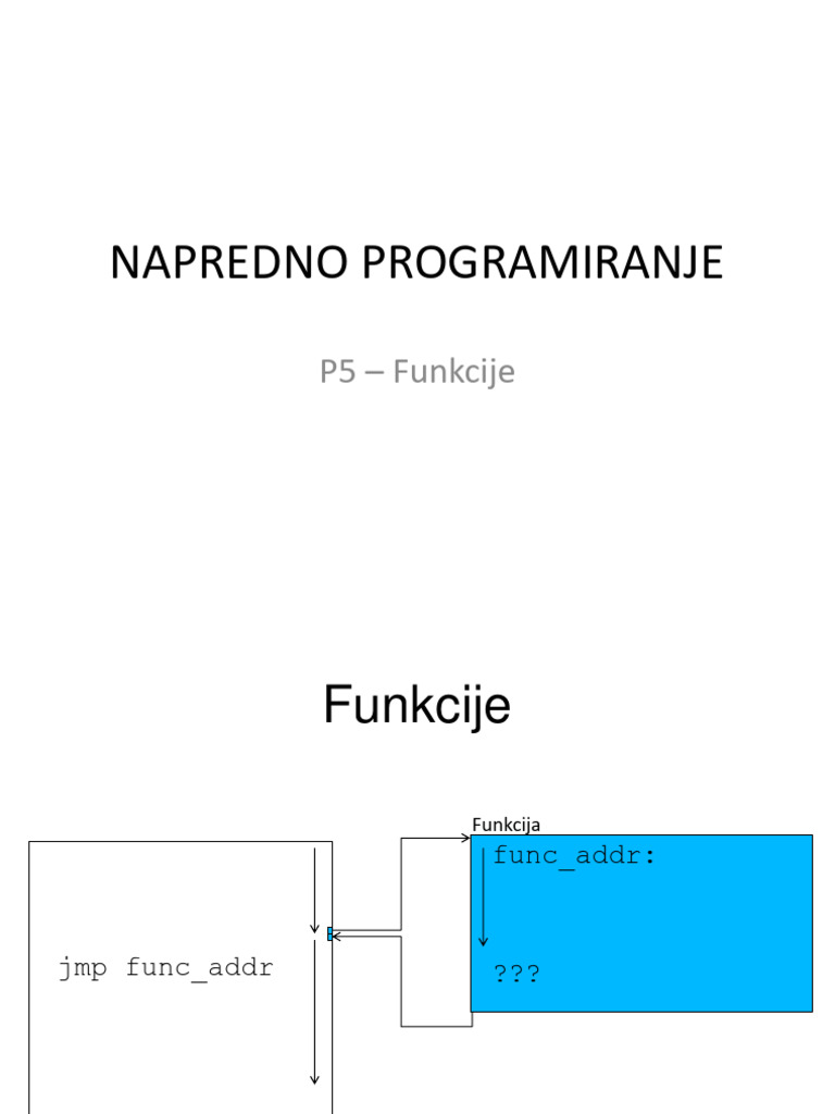 P5 - Funkcije | PDF
