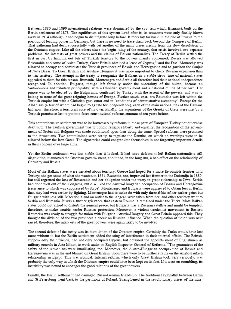 Serop | PDF | Otto Von Bismarck | Austria Hungary