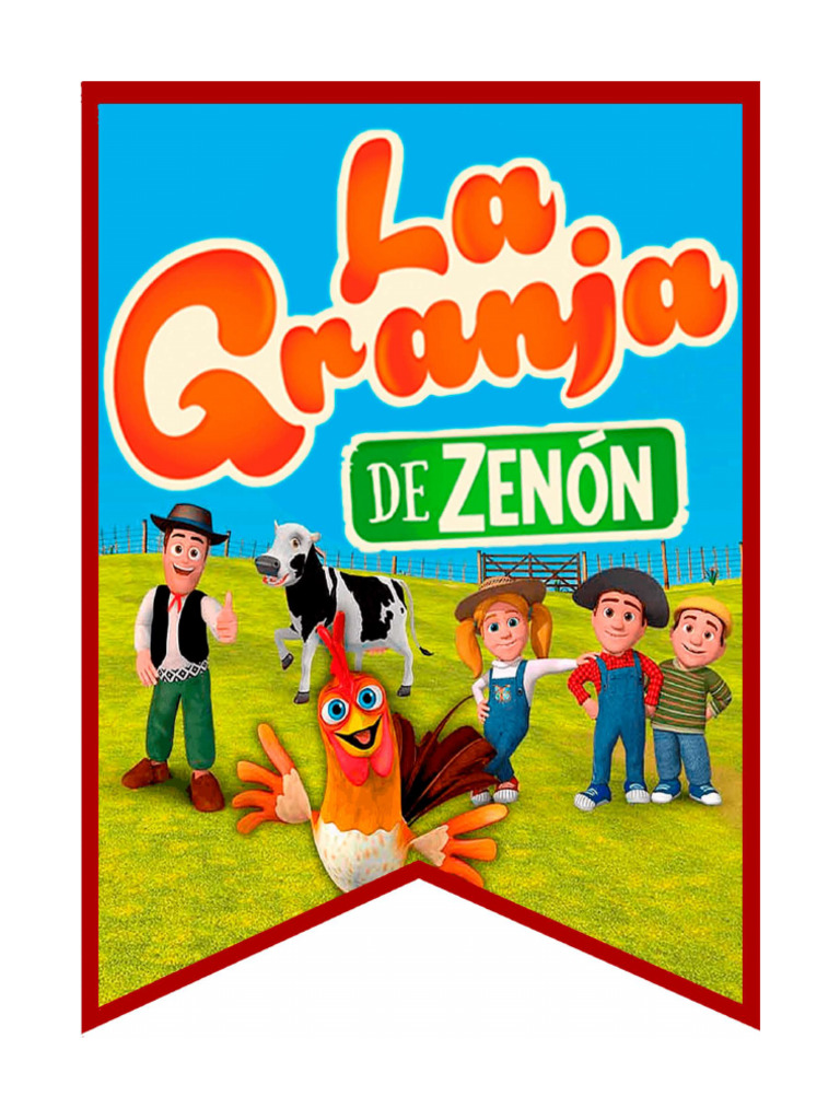 Letras de La Granja de Zenon para Imprimir Gratis Abecedario de La Granja de Zenon Letras Da ...