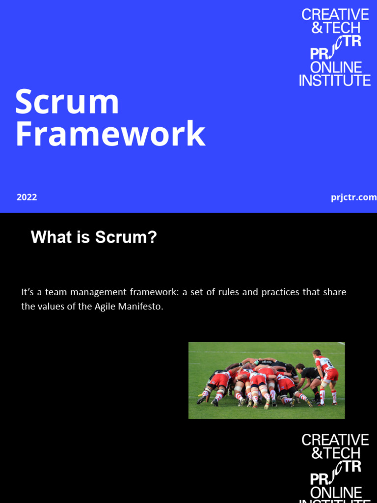 Scrum Framework Overview | PDF | Scrum (Software Development) | Systems ...