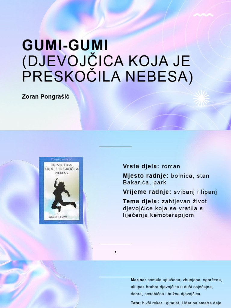 Gumi-Gumi (Djevojčica Koja Je Preskočila Nebesa) | PDF