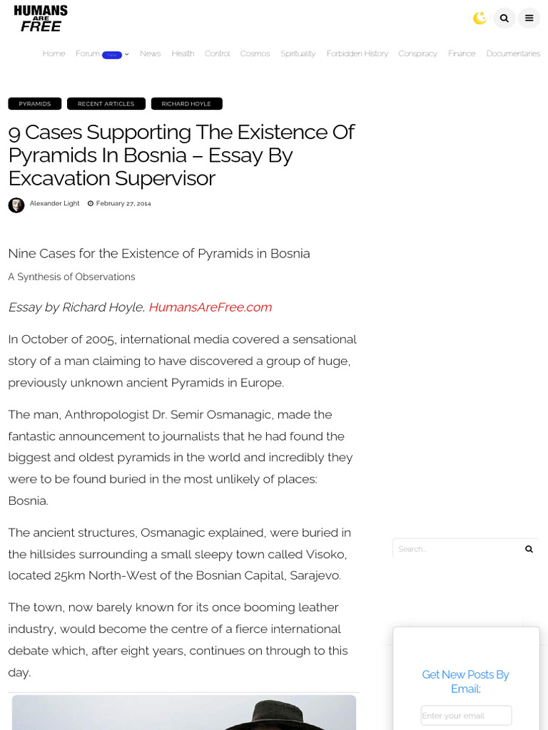 9 Cases Supporting The Existence of Pyramids in Bosnia - Humans Are ...