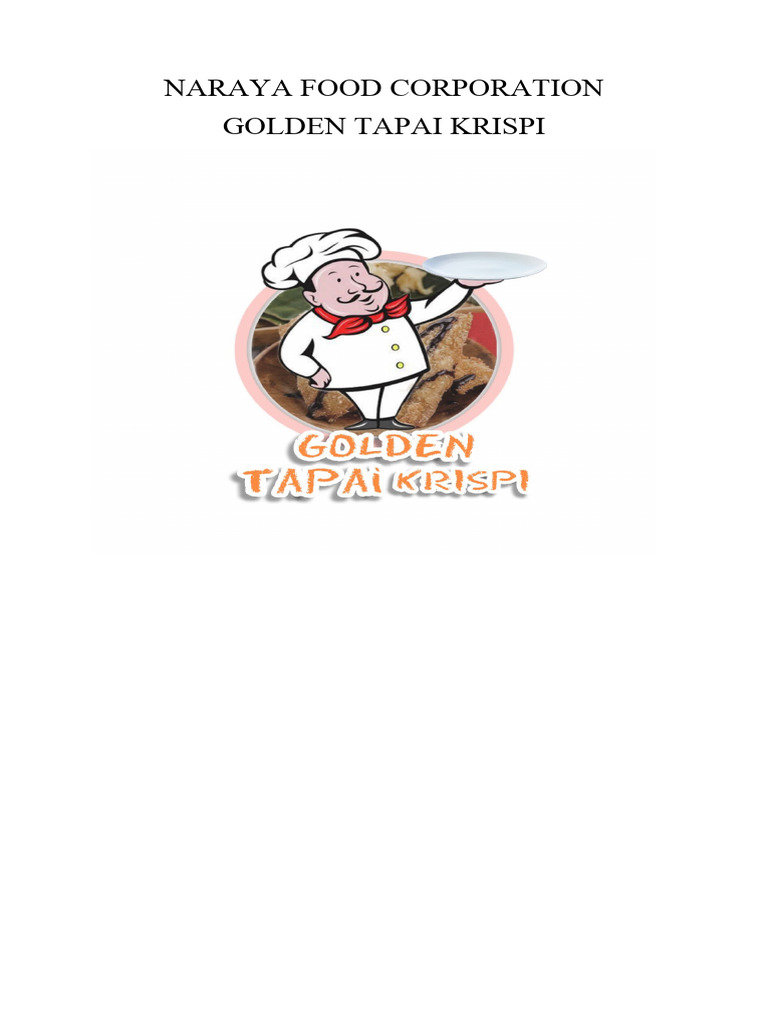 Naraya Food Corporation PART 4 | PDF