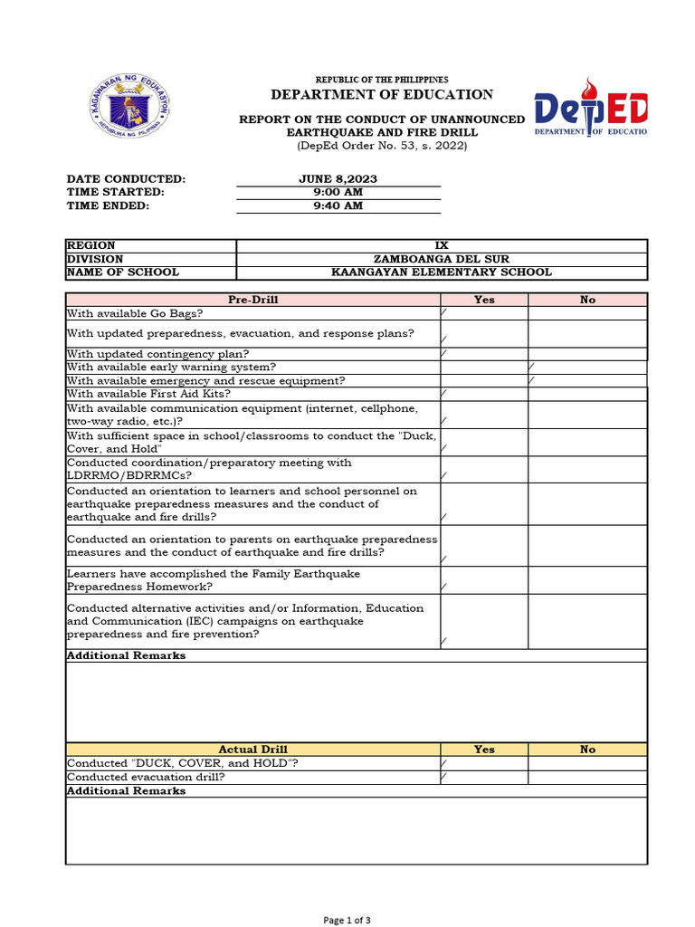 NSED June 8,2023 | PDF