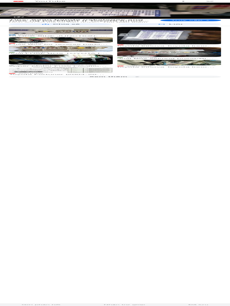 Toyota Innova 2017 Fuse Box Diagram - Tìm Trên Google | PDF