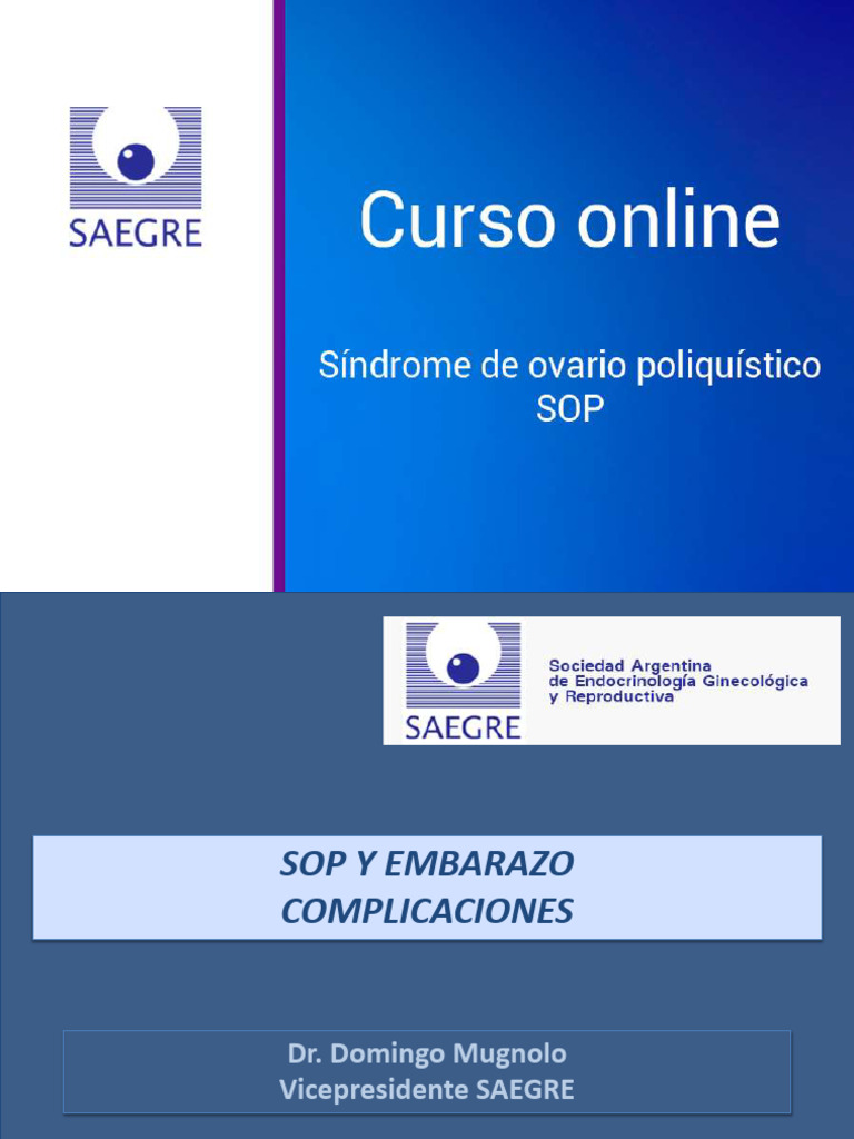 SOP: Impacto desde Intrautero hasta Adulto | PDF | El embarazo ...
