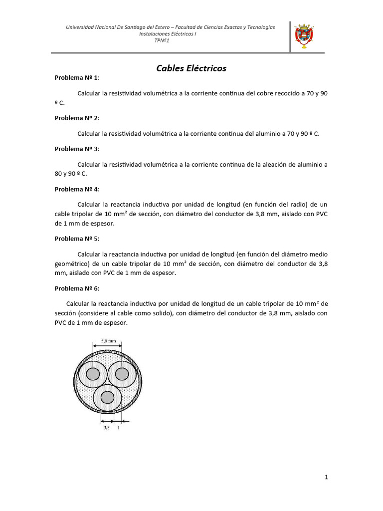 TPNº1 | Descargar gratis PDF | Conductor electrico | Cobre