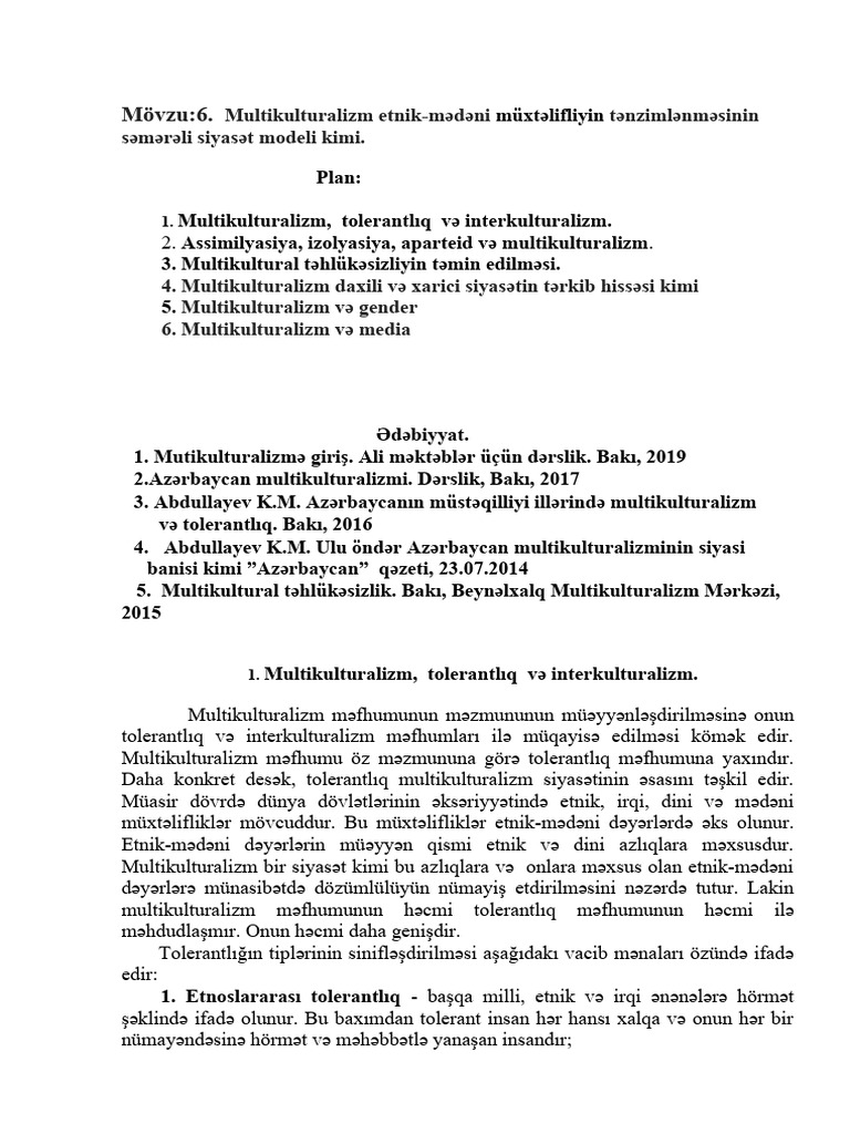 Mühazirə 6 Mul | PDF