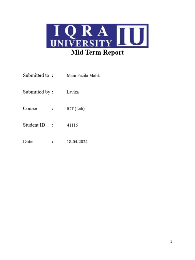 Itc Midterm LV | PDF | Artificial Intelligence | Intelligence (AI) & Semantics