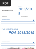 Formato Poa (Area Academica) 2025-2026 | PDF