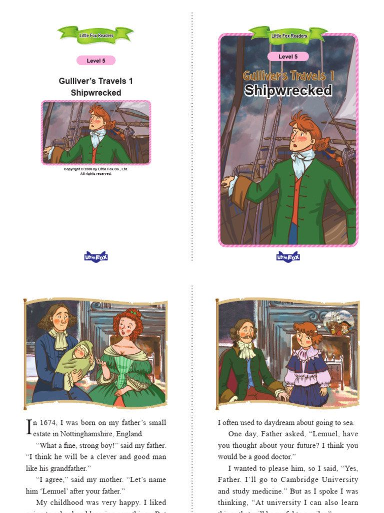 Gulliver's Travels 1 - Shipwrecked | PDF | Travel