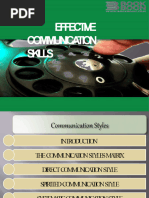 Communication Styles &matrix | PDF | Communication | Psychology