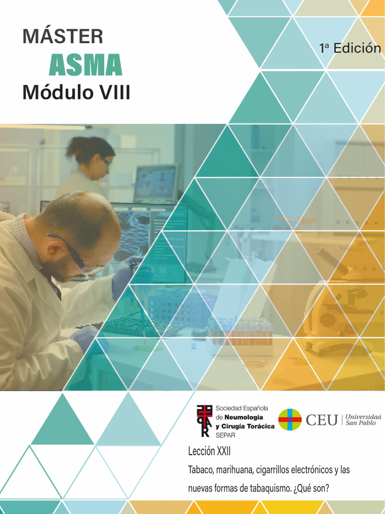 Máster SEPAR-ASMA M8 C22 | PDF | Cannabis (Droga) | Pipa de tabaco