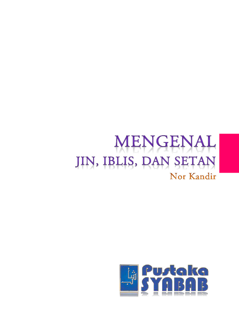 Mengenal Jin, Iblis, Dan Setan - EBS | PDF