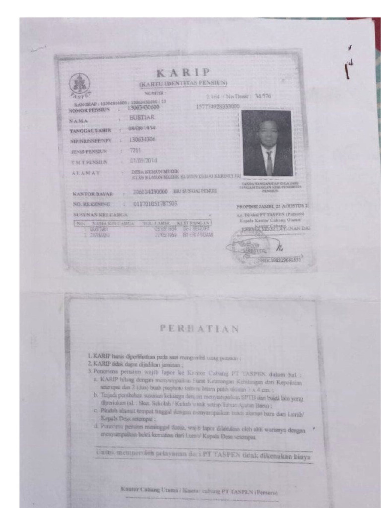 Karip Bapak | PDF