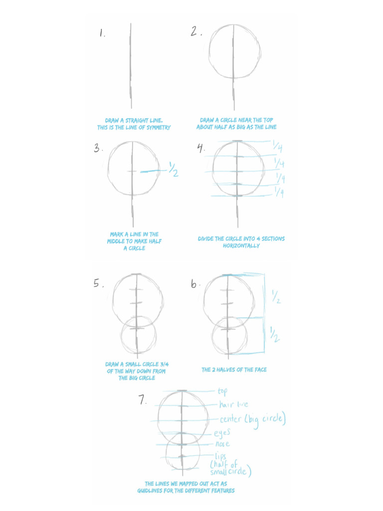 How To Draw Faces PDF 1 | PDF