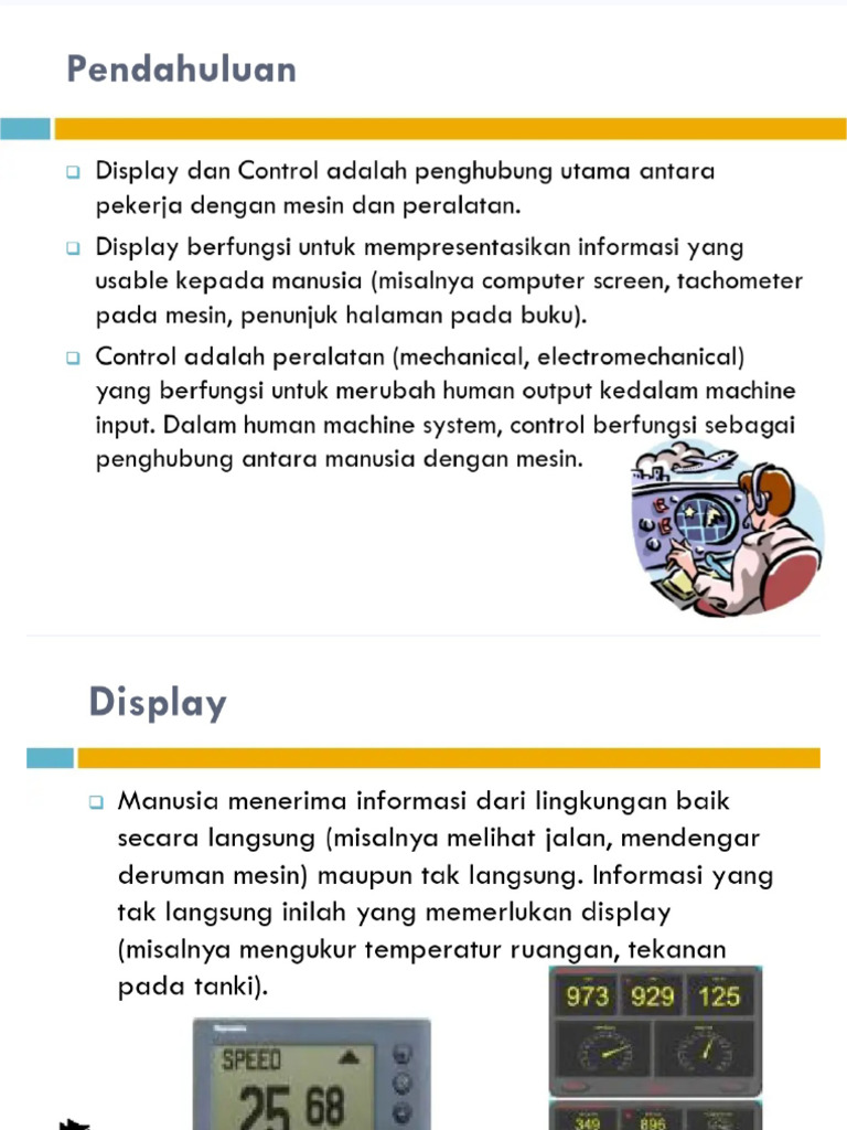 Display and Control | PDF