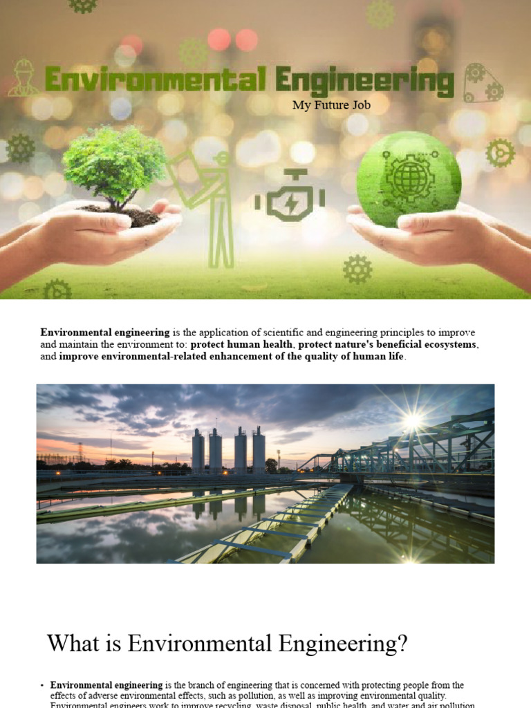 Environmental Engineering | PDF | Environmental Engineering | Environment