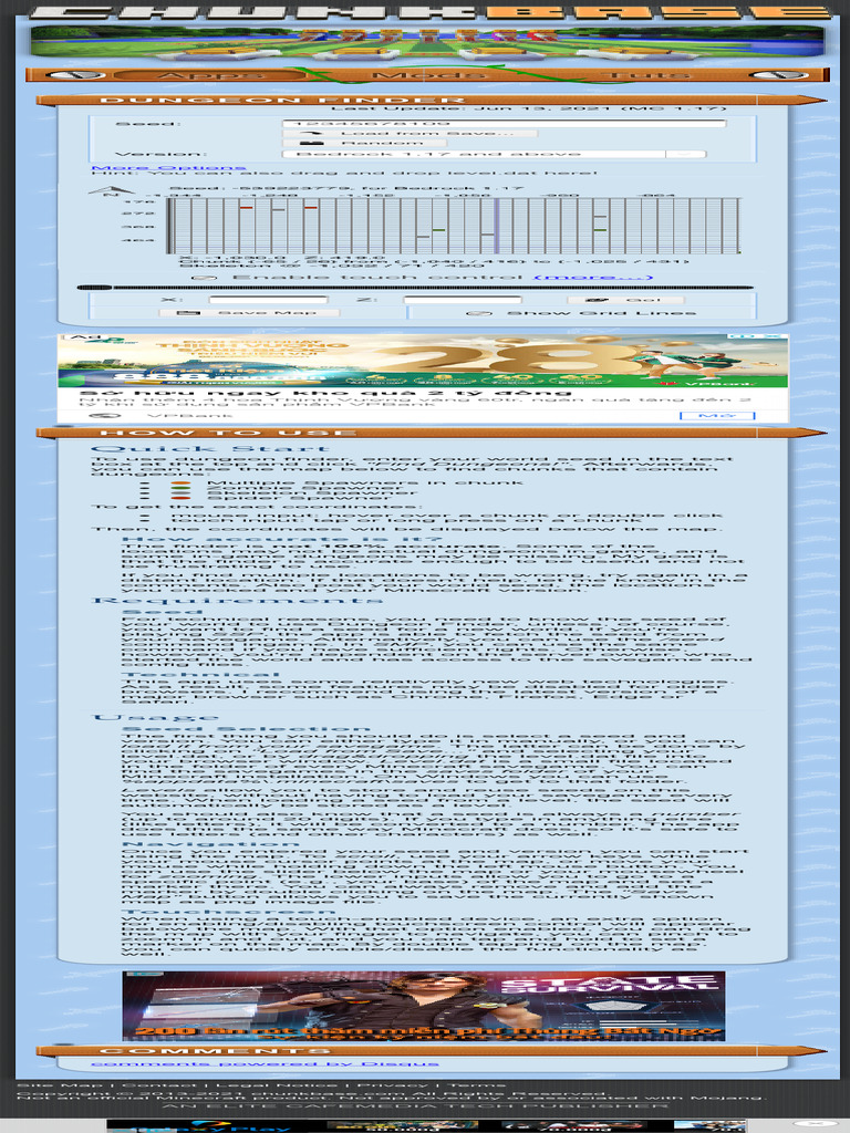 Dungeon Finder - Minecraft App | PDF | Software | Computing