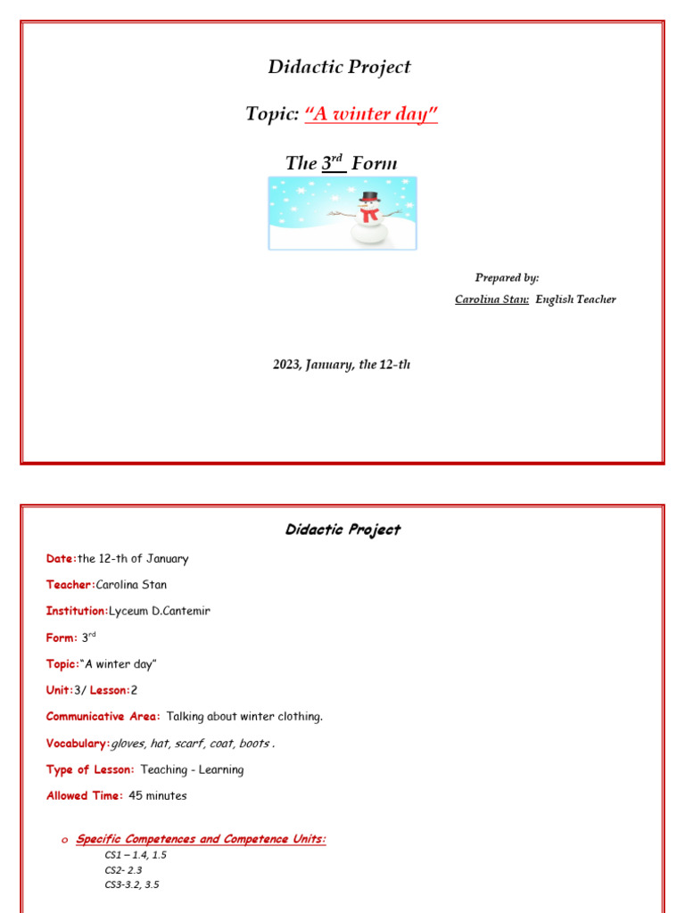 Lesson Plan 3f | Download Free PDF | Vocabulary | Learning