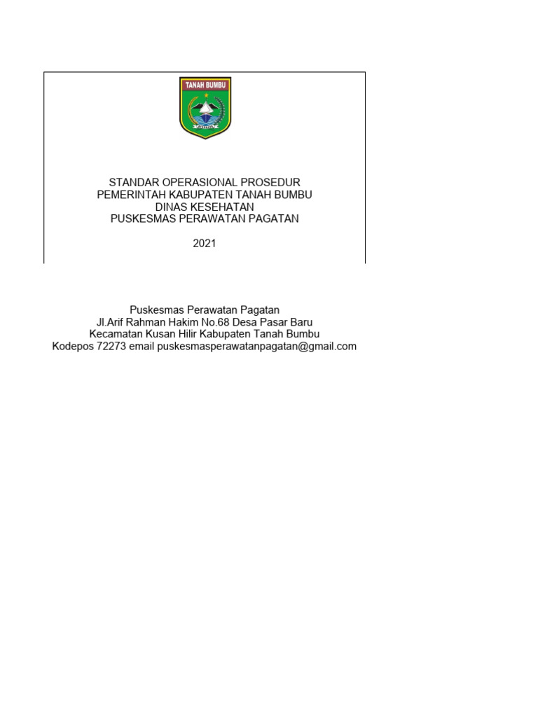 SOP Pelayanan PKPR | PDF