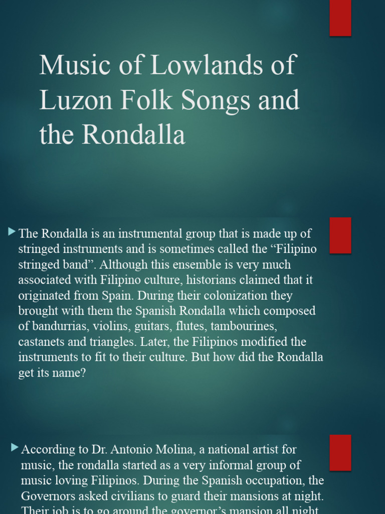 Grade 7 Music Rondalia | PDF | String Instruments | Musical Instruments